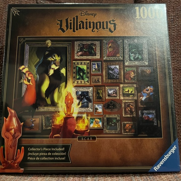 Ravensburger | Games | Disney Villainous Scar Puzzle | Poshmark